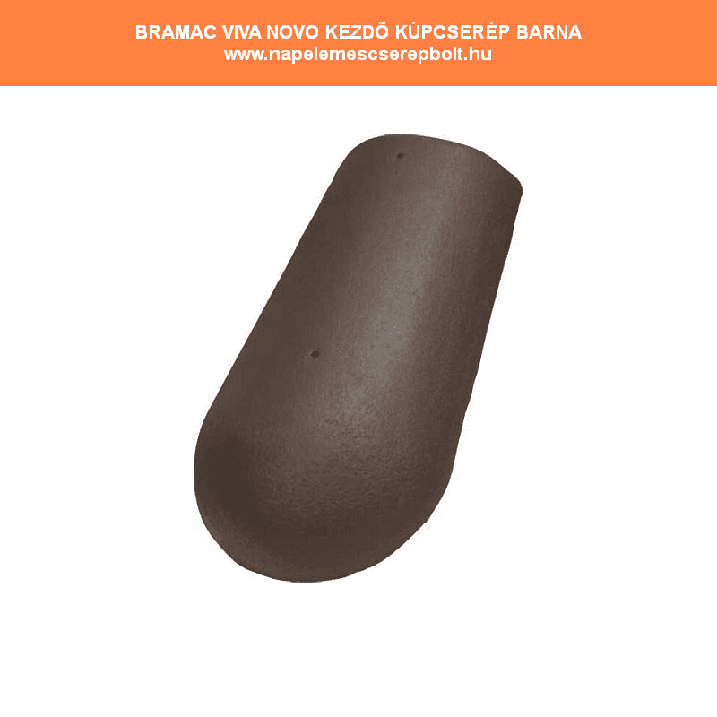 BRAMAC VIVA NOVO KEZDŐ ÉLGERINCCSERÉP - Napelemes cserépbolt