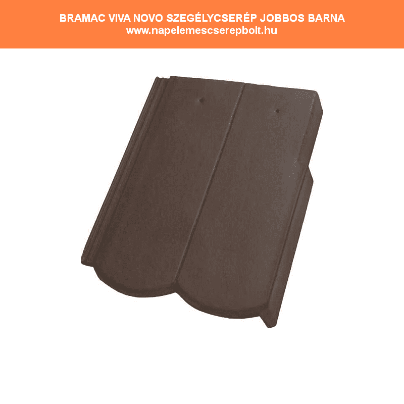 BRAMAC VIVA NOVO SZEGÉLYCSERÉP JOBBOS - Napelemes cserépbolt