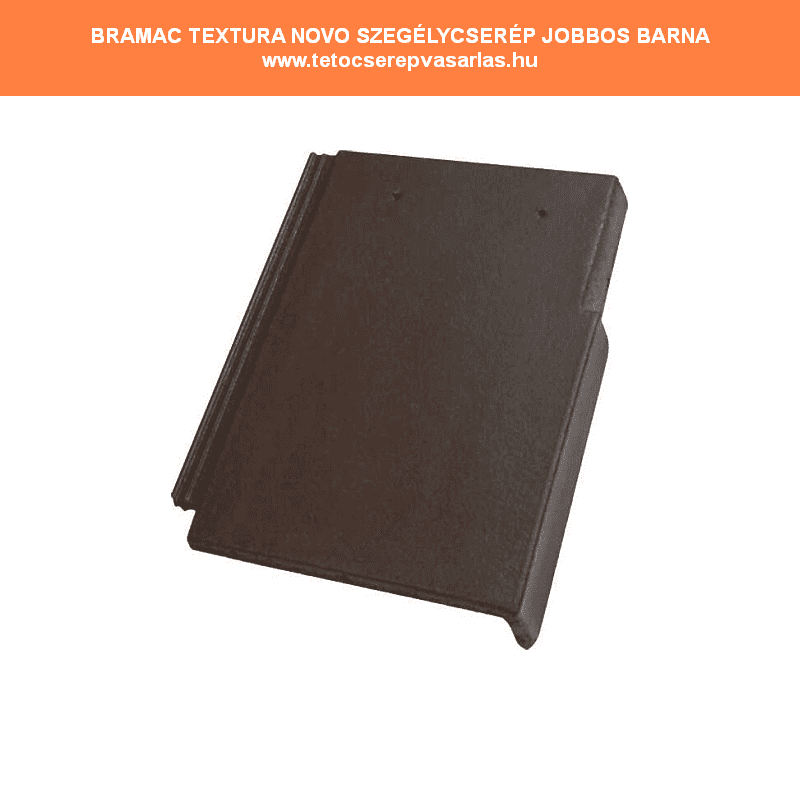 BRAMAC TEXTURA NOVO SZEGÉLYCSERÉP JOBBOS - Napelemes cserépbolt
